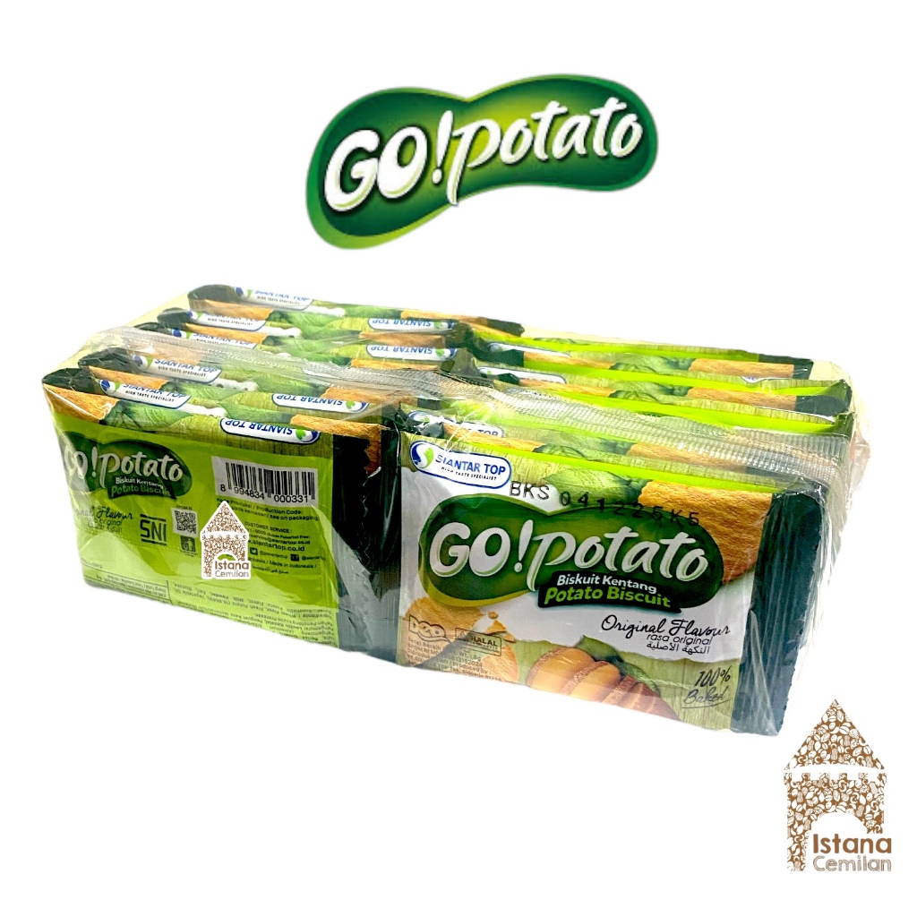 Go Potato Potato Biscuits (20 pcs) | Shopee Malaysia