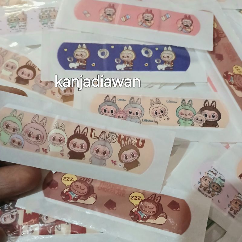 Labubu Mixue Wound Plaster Cute Hansaplast Mixue Band aid Plaster ...
