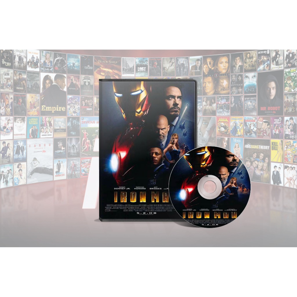 Iron Man 1-3 Film DVD Collection (2008-2012) | Shopee Malaysia