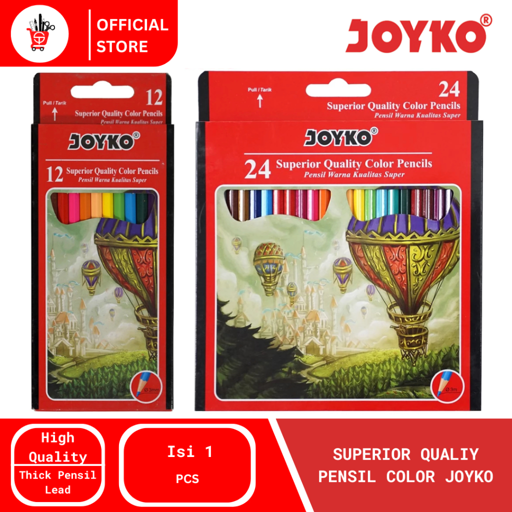 Pencil Color | Joyko CP-100/CP-101 Colored Pencils (1 Set) | Shopee Malaysia
