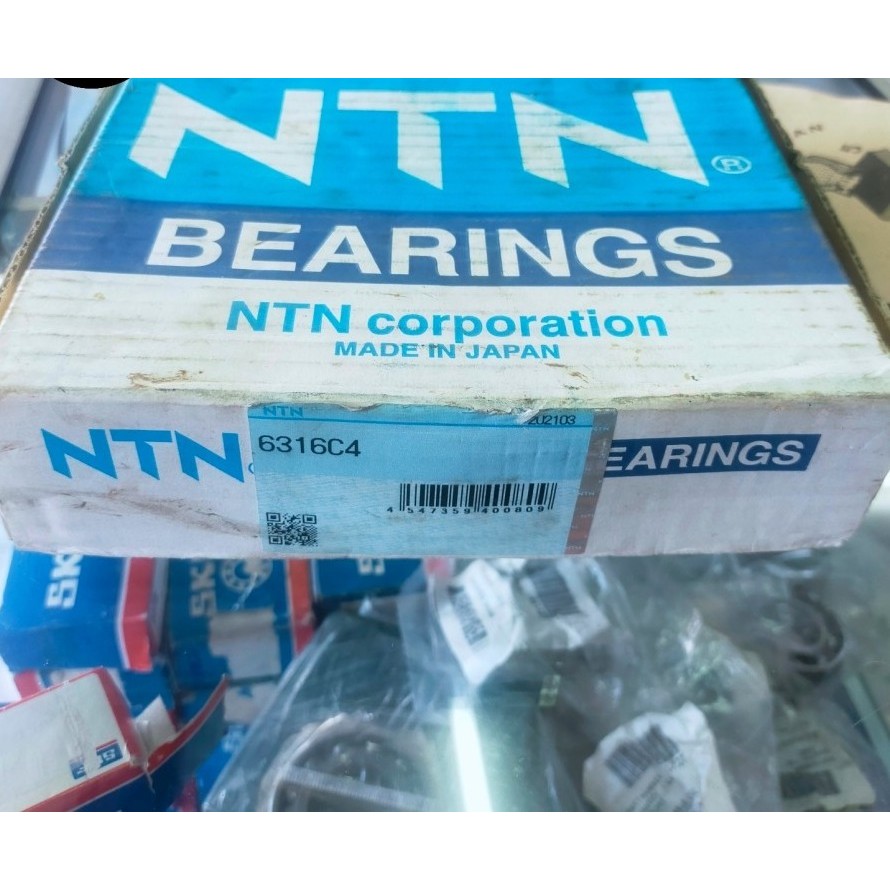 Ball BEARING 6316 C4 NTN JAPAN ORIIGNAL | Shopee Malaysia