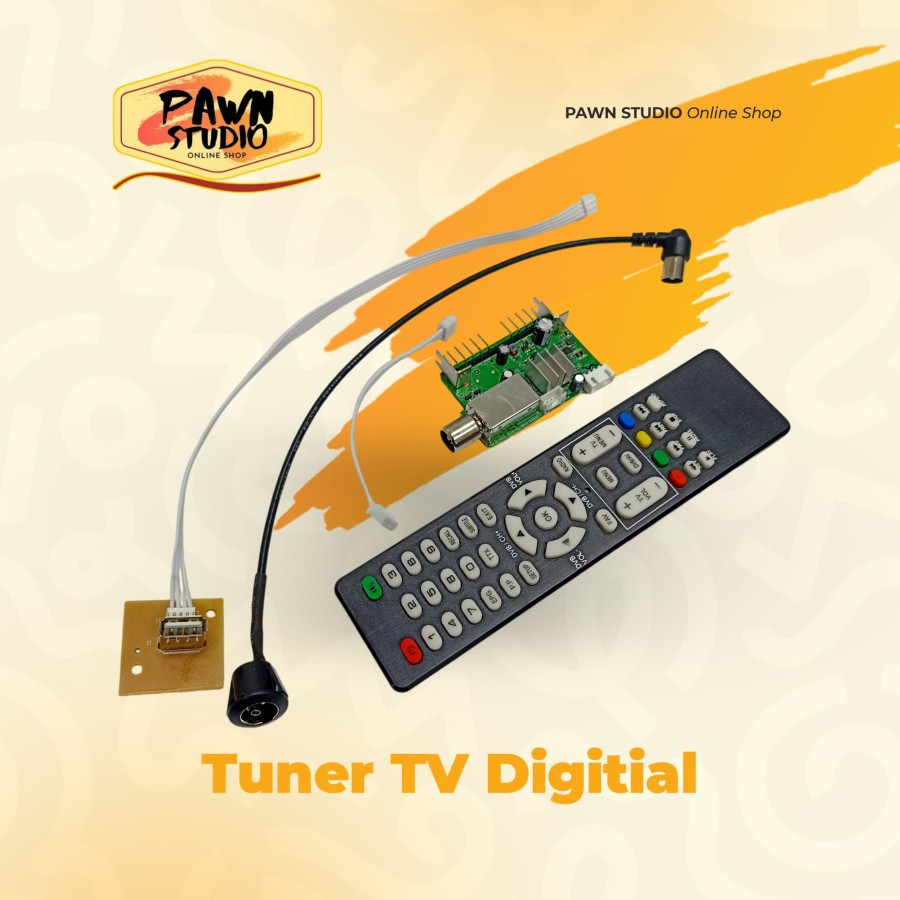 MESIN Digital Tuner TV Machine Universal Digital Television / TV ...