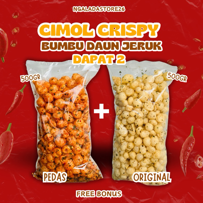 Bundling CIMOL CRISPY 500GR + ORIGINAL 500GR | Shopee Malaysia