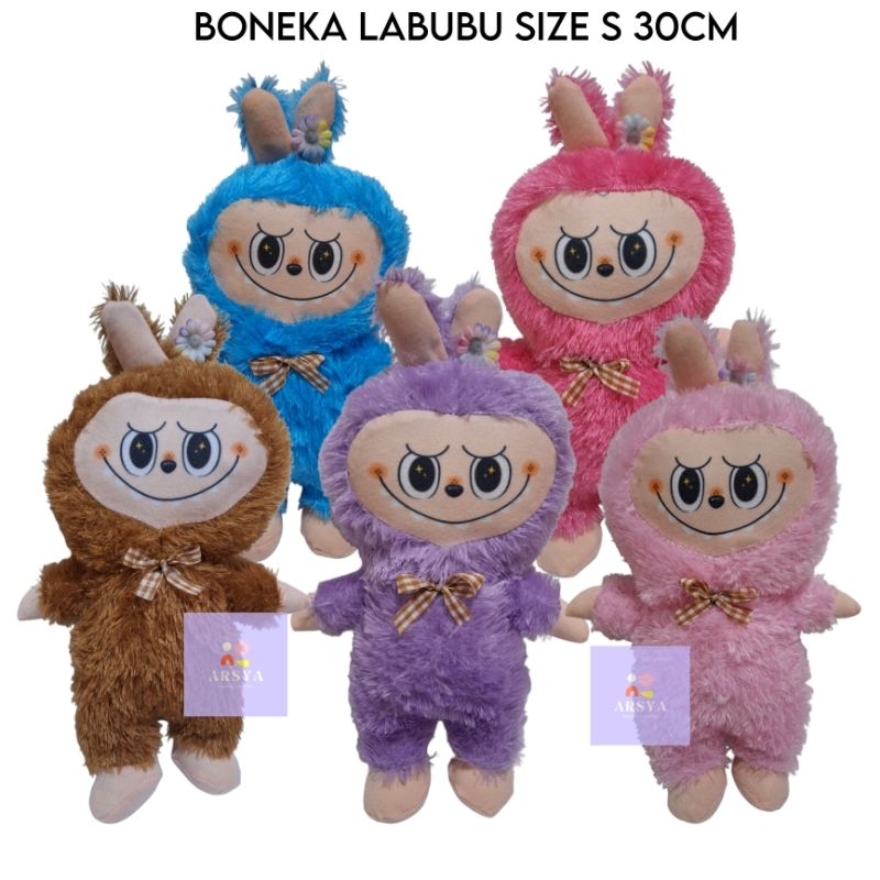 Labubu Doll Size S Height 30CM Viral Monster Character | Shopee Malaysia