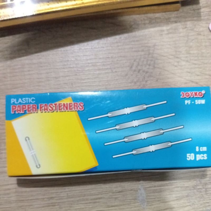 Plastic PAPER FASTENERS JOYKO PF-50W / pack of 50pcs | Shopee Malaysia