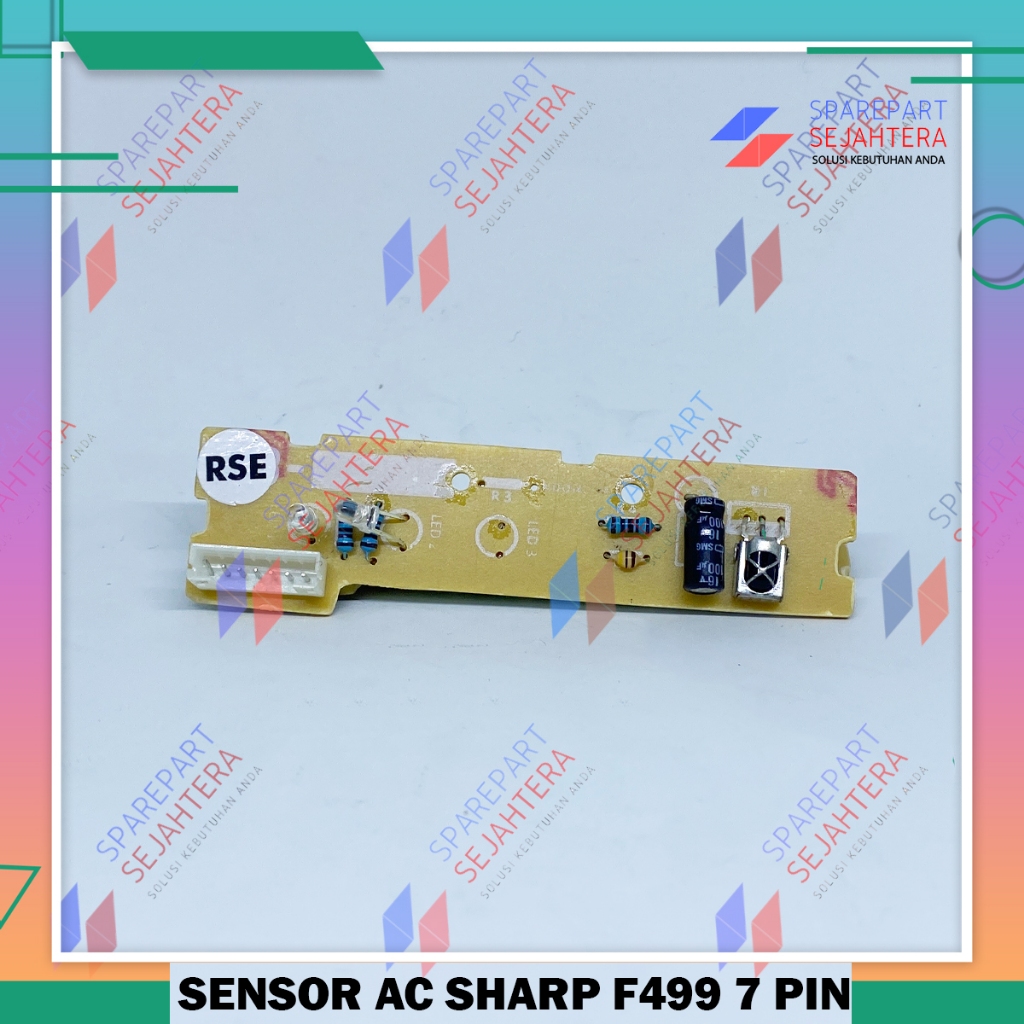 Sharp AC MODULE REMOTE SENSOR R32 F499 7 PIN PCB DISPLAY REMOTE ...