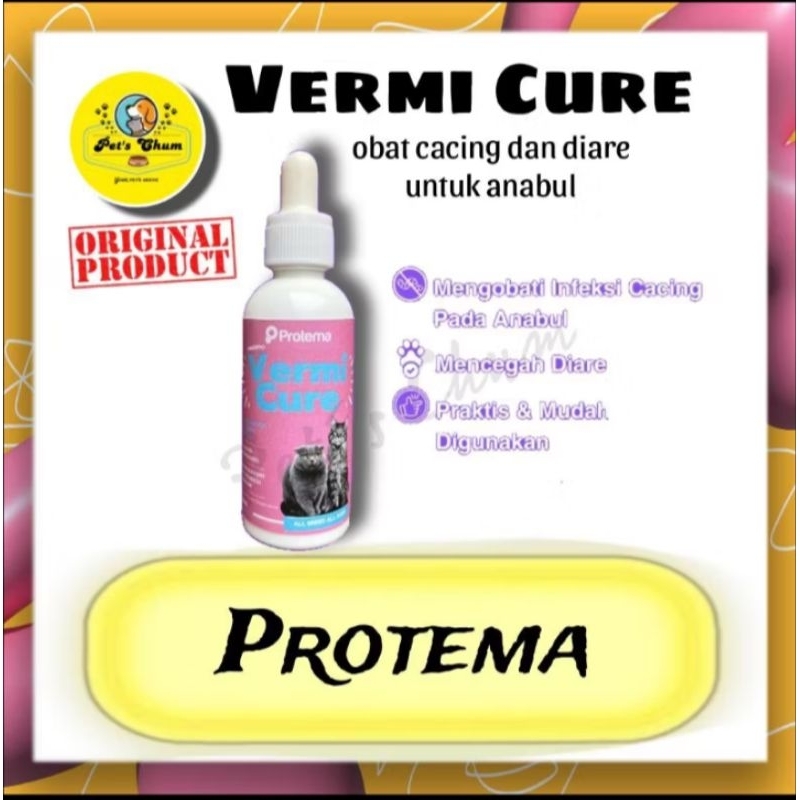 Vermi Cure Anti-worm Anabul Medicine and Prevents Diarrhea 10 ml & 30 ...