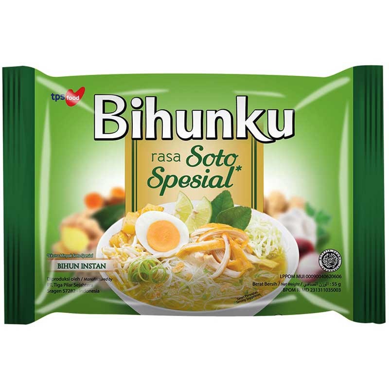 Bihunku Instant Vermicelli Soto Flavor 55gr | Shopee Malaysia