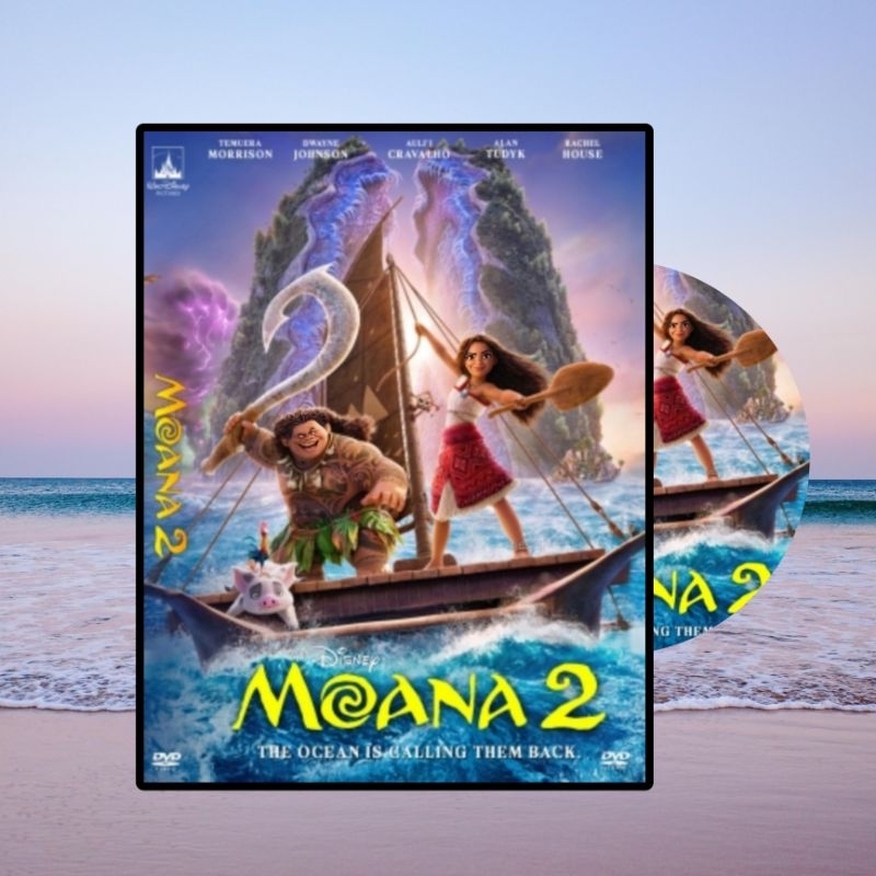 NEWEST MOANA 2 CHILDREN'S ANIMATED FILE DVD CASSETTE - DVD MOANA 2 ...