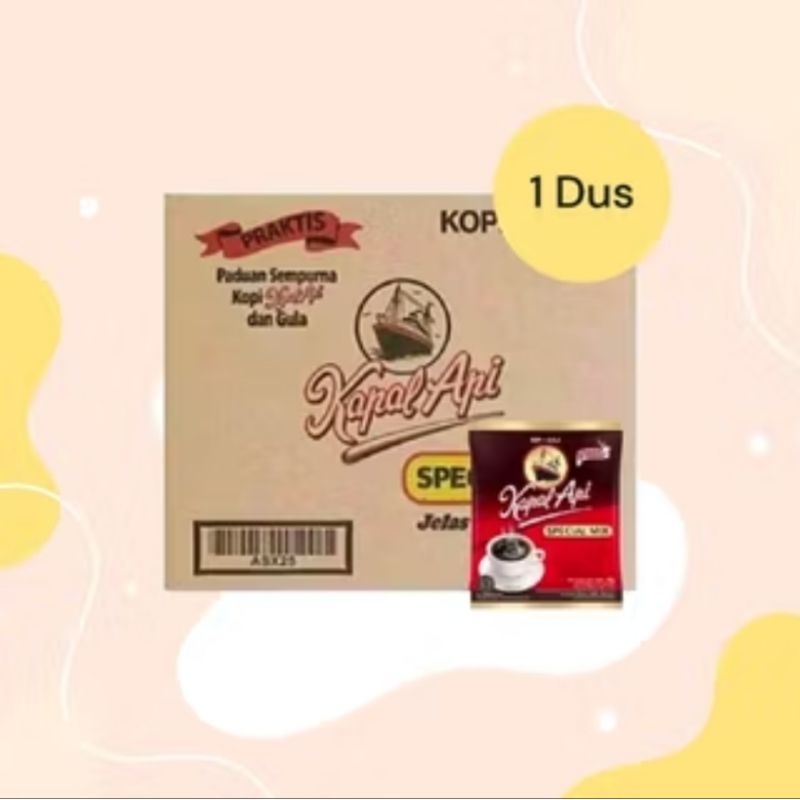 Kapal api Coffee mix 1 box contains 12 pieces | Shopee Malaysia