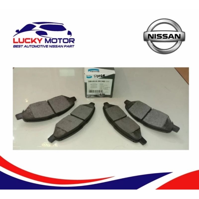 Nissan GRAND LIVINA L11 BENDIX FRONT BRAKE PADS | Shopee Malaysia