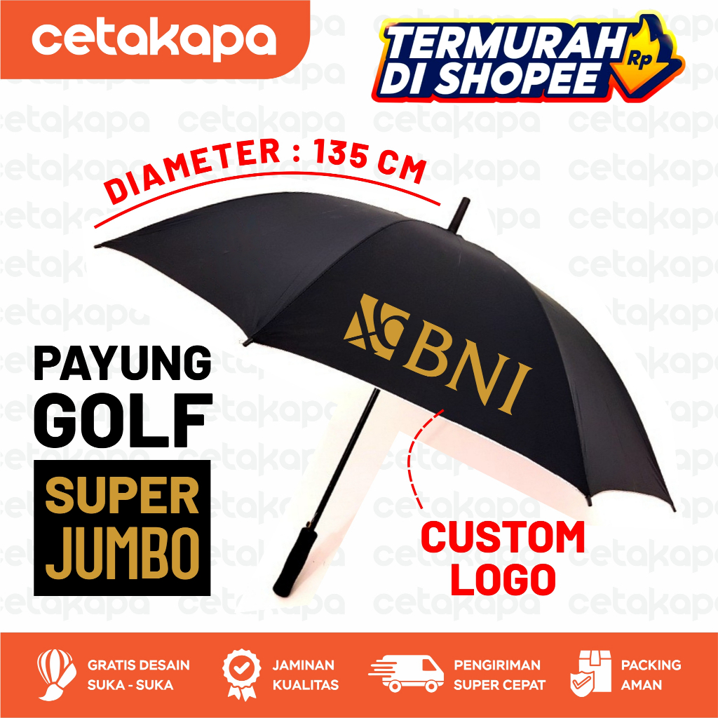 Custom GOLF UMBRELLA (NAGOYA BRAND) | Shopee Malaysia