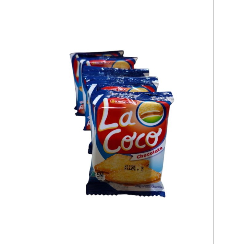 La Coco Chocolate Flavored Biscuits 10pcs | Shopee Malaysia