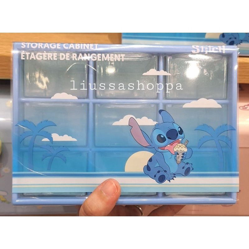 Miniso Lilo & Stitch Storage Cabinet 9 grids / Beaded jewelry box ...