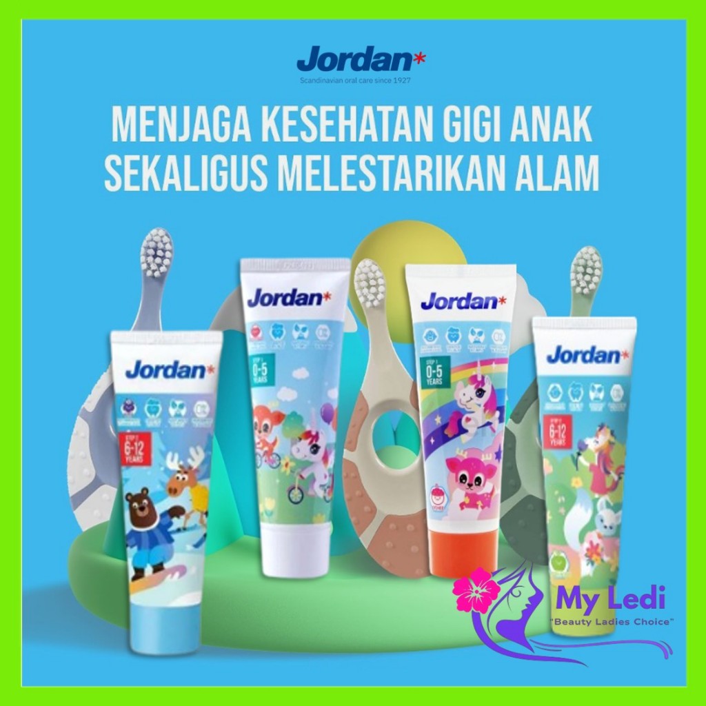 Jordan Kids Toothpaste Step 1 & Step 2 - Toothpaste - Children's ...