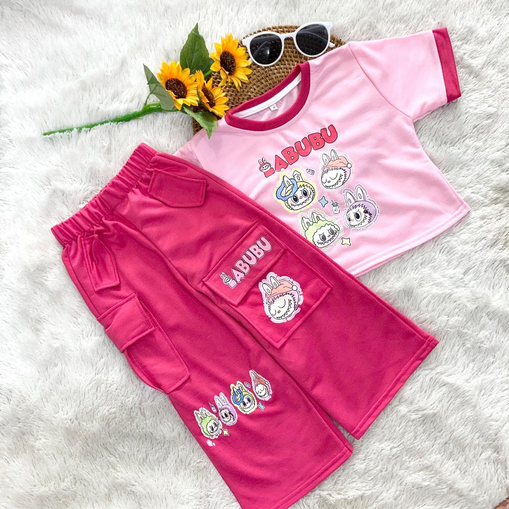 Viral Labubu Crop Top for Girls Ages 3-10 Years, Latest 2025 | Shopee ...