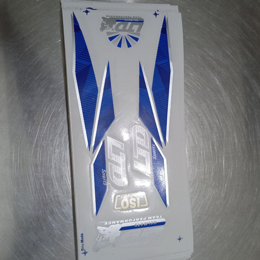 New ISO LTD HELMET STICKER | Shopee Malaysia