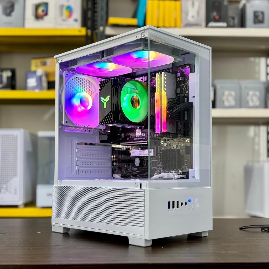 Infinity Noir MATX Aquarium PC Gaming Case Free 3 Fans | Shopee Malaysia
