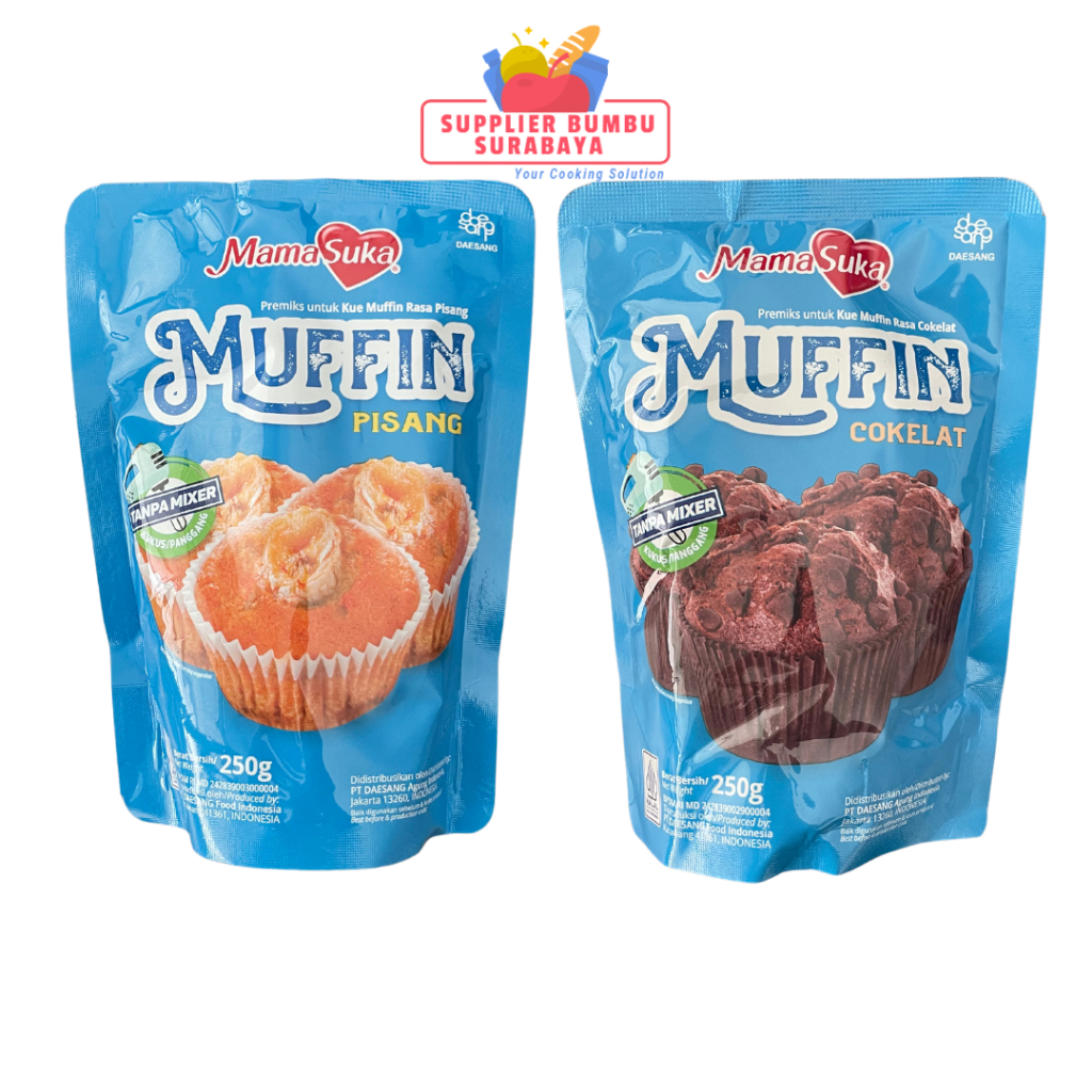 Mamasuka Premix Chocolate Banana Muffins 250g | Shopee Malaysia