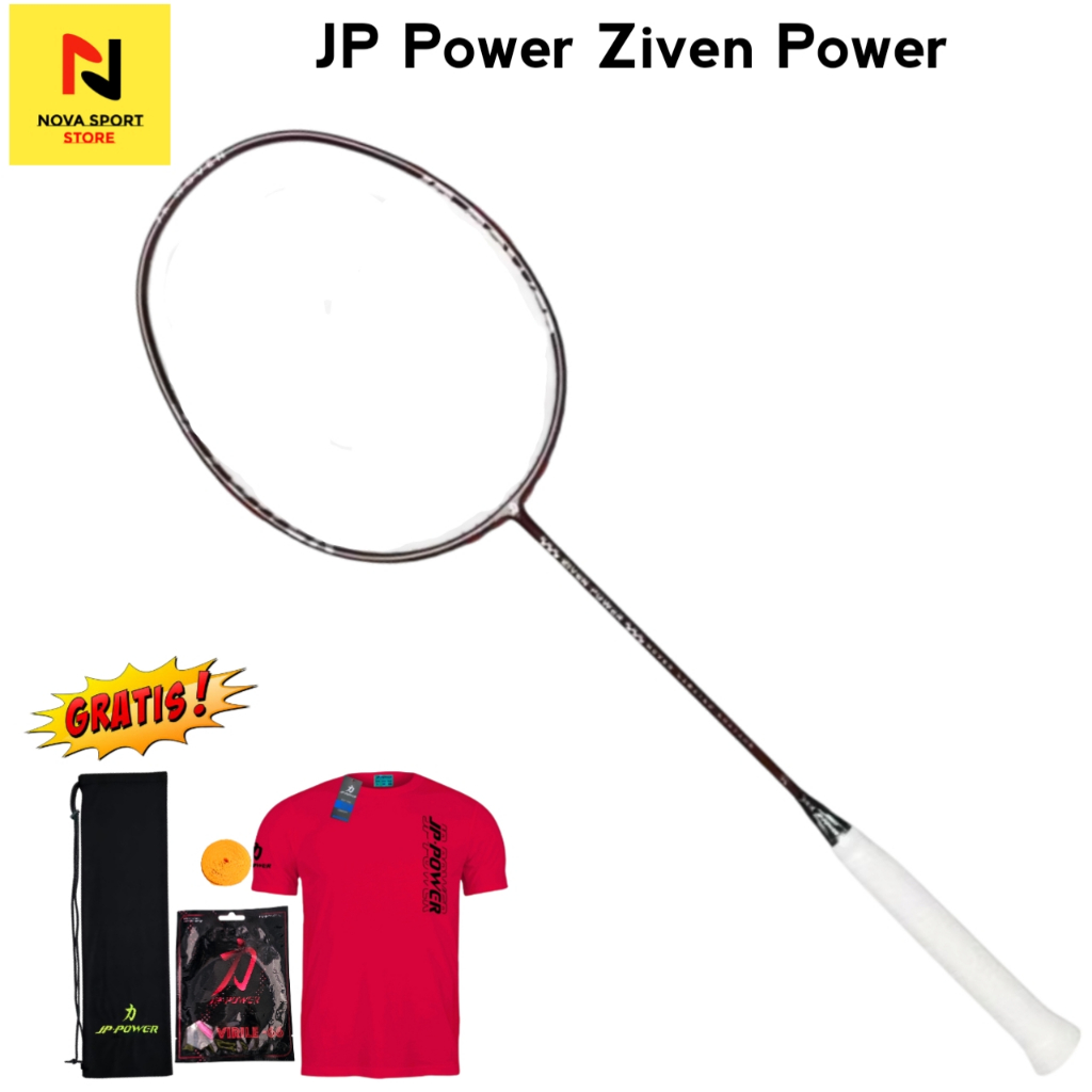 JP Power Zeven Power 7K Woven Limited Edition Badminton Racket | Shopee ...