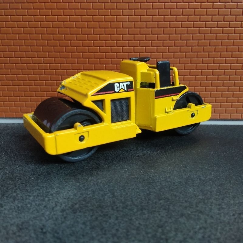 Matchbox Road Roller Caterpillar Loose Diecast Construction Heavy ...