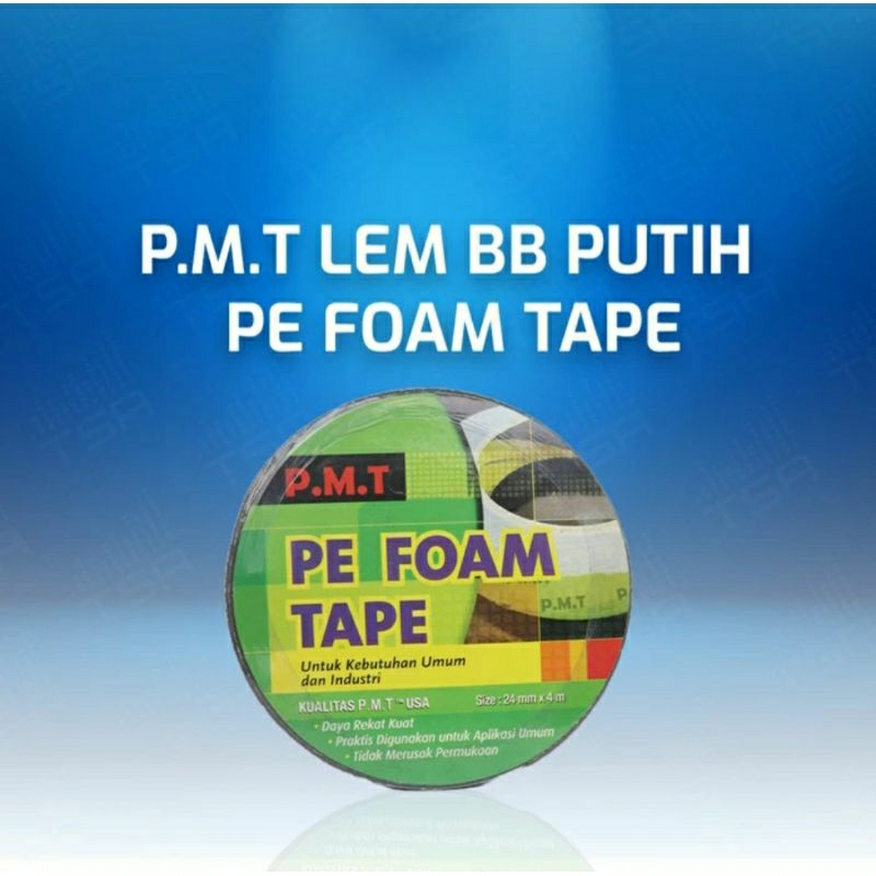 Double Tape PE Foam PMT 20 MM x 4 Meters Insulation Insulation Insulation Insulation Back and ...