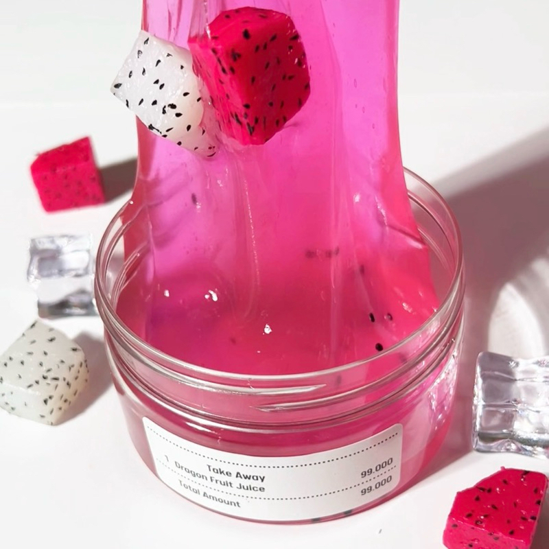 Zenin Dragonfruit Juice Water Slime | Shopee Malaysia