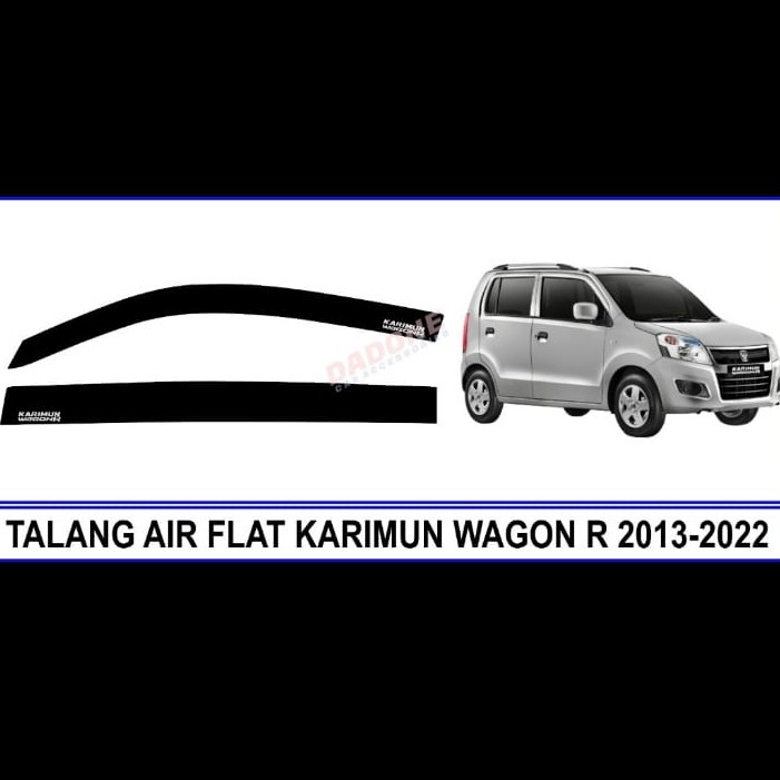 Water Gutter / Door Visor Set Front Rear Karimun Wagon R / WagonR ...