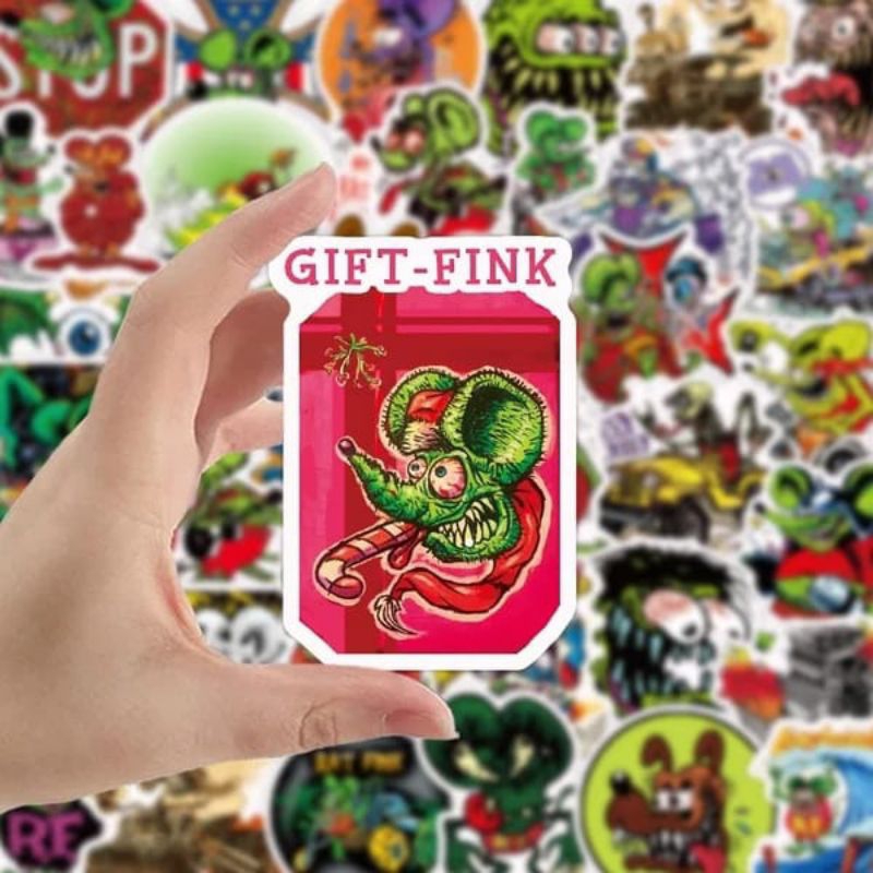 Urban Legend Icon Hot Rod RAT FINK Sticker | Shopee Malaysia