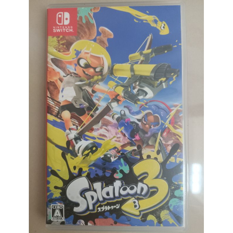Nintendo Switch Splatoon 3 Game Cassette | Shopee Malaysia