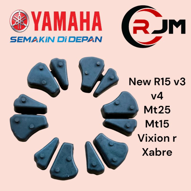 New TROMOL RUBBER R15 V3 V4 R15M R25 MT 25 XSR 155 RUBBER DAMPER NEW ...