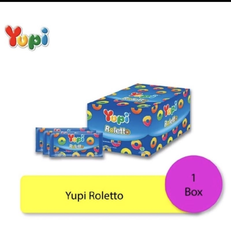 Yupi ROLETO 1 BOX CONTAINS 12 PCS | Shopee Malaysia