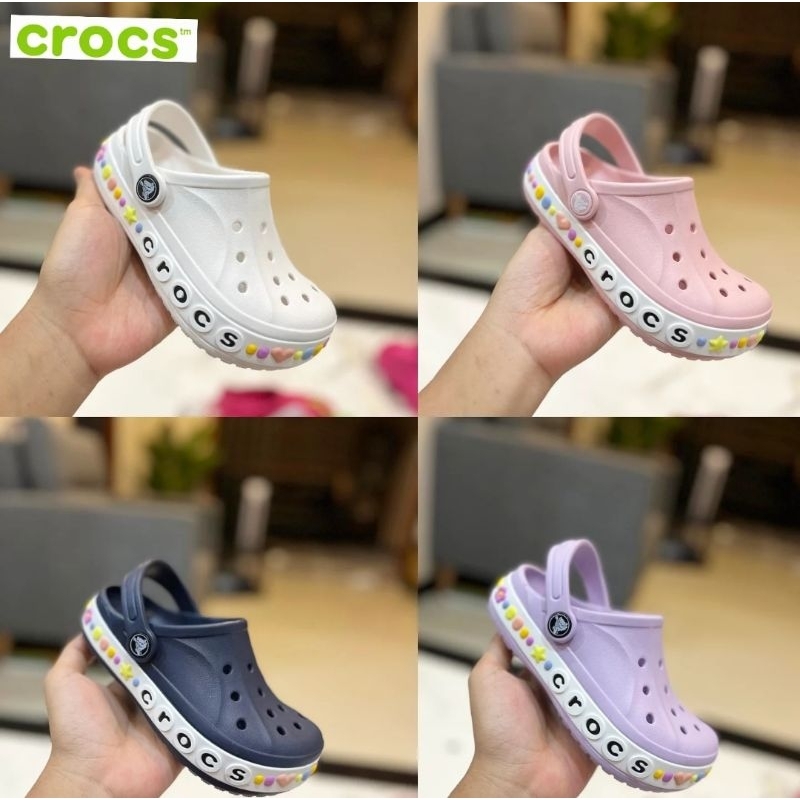 Children's Crocs Charmband clog kids sandals / Children's Crocs bayband ...