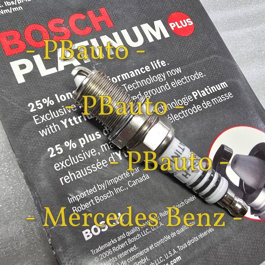 Bosch Platinum FR6DP Spark Plug Made in GERMANY / m111 m104 W202 c180 ...