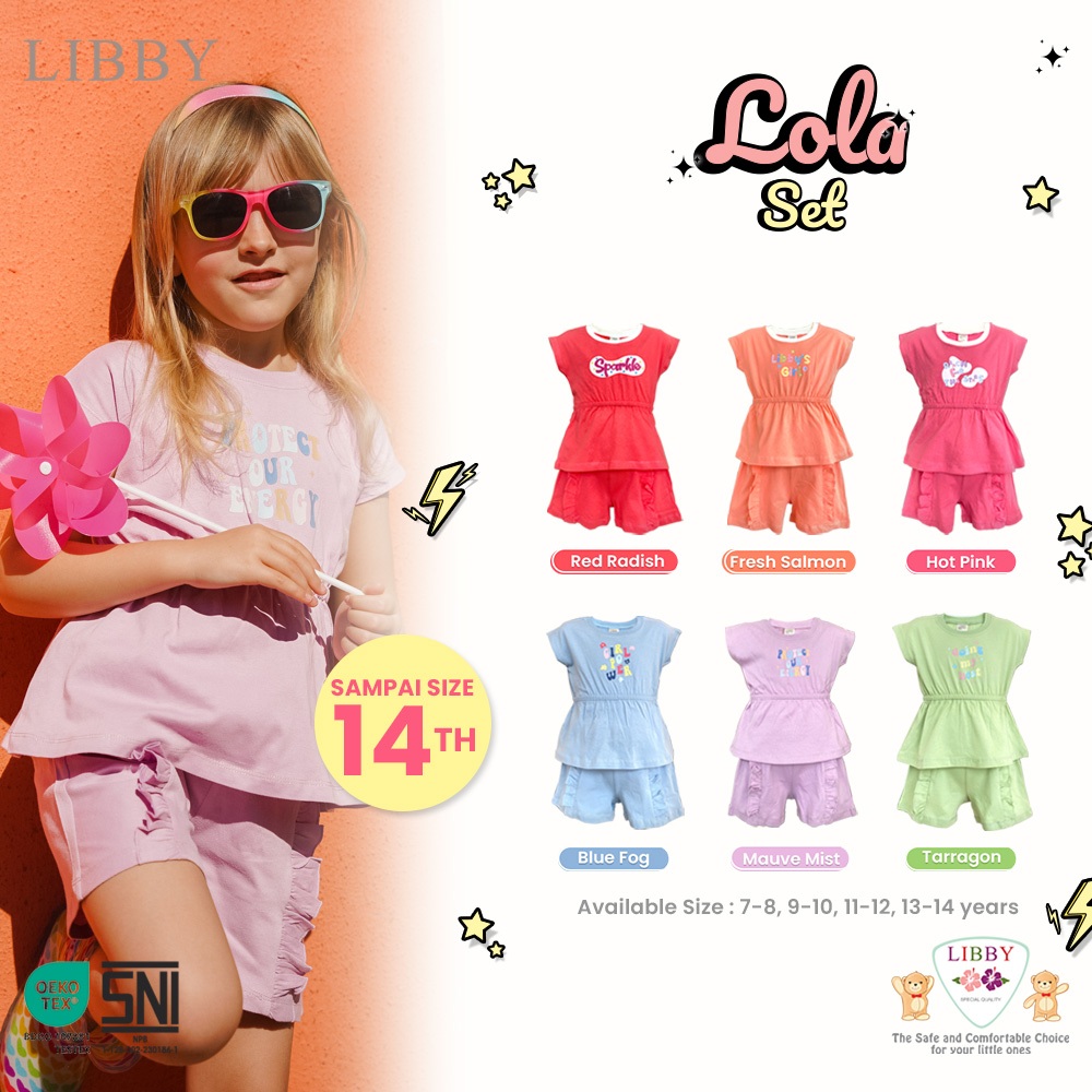 LIBBY Big Girl's Suit, Baby 6 -14 Years LOLA - Earth (1stel) | Shopee Malaysia