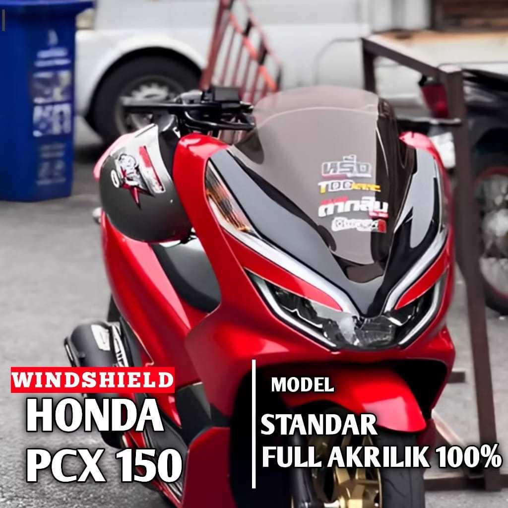 Visor WINDSHIELD HONDA PCX 150 STANDARD WINDSHIELD VISOR PCX 150 ...