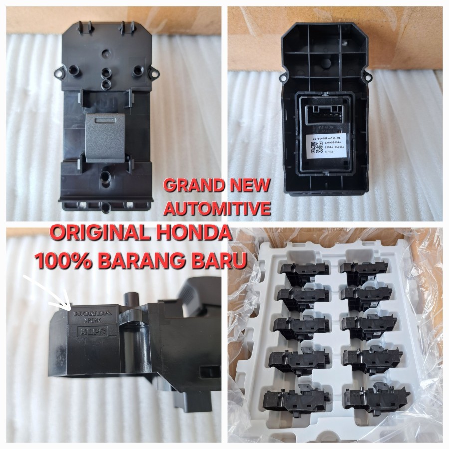 Original HONDA HRV JAZZ RS GK5 LEFT FRONT POWER WINDOW SWITCH | Shopee ...