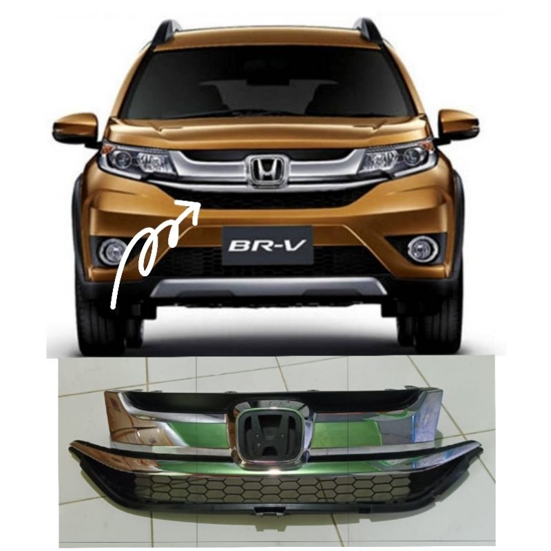 Front grill grille for honda BRV 2016-2018 Original part | Shopee Malaysia