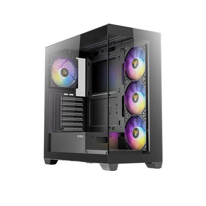 Antec CX300 ARGB ATX Panoramic View Glass + 4pcs ARGB Fan - Gaming Case ...