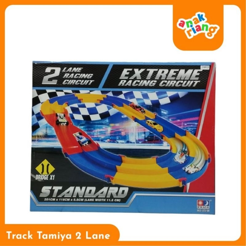 Tamiya Track 2 Track Extreme Racing Circuit - Bridge & Large Track ...