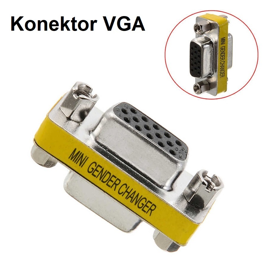 Vga Gender Connector - VGA Cable Connection | Shopee Malaysia