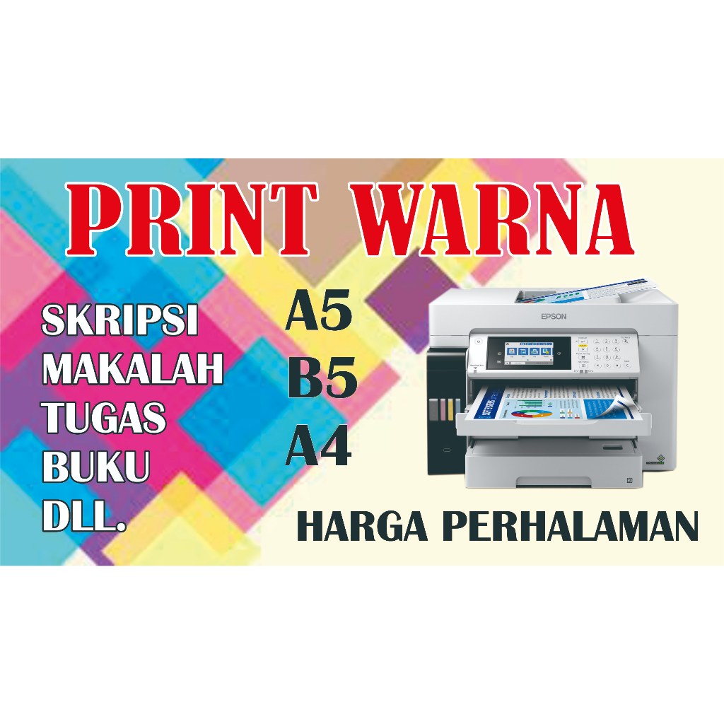 Print SIZE A5 B5 A4 EXPERIENCE | Shopee Malaysia