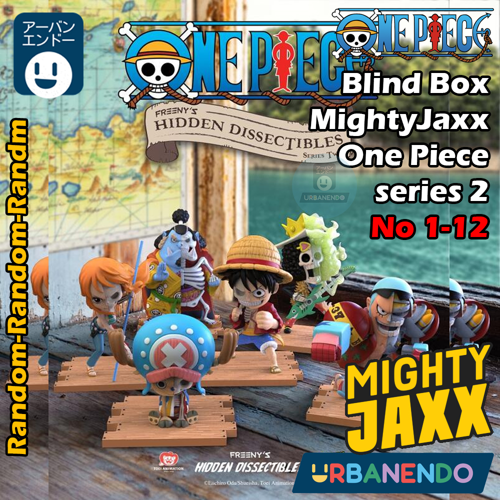 Blind Box Mighty Jaxx One Piece (Random) Freeny's Hidden Dissectibles ...