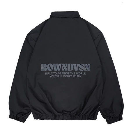 Rown Division Stockroom Tracksuit Jacket - Rowndvsn Kalanoid Black ...