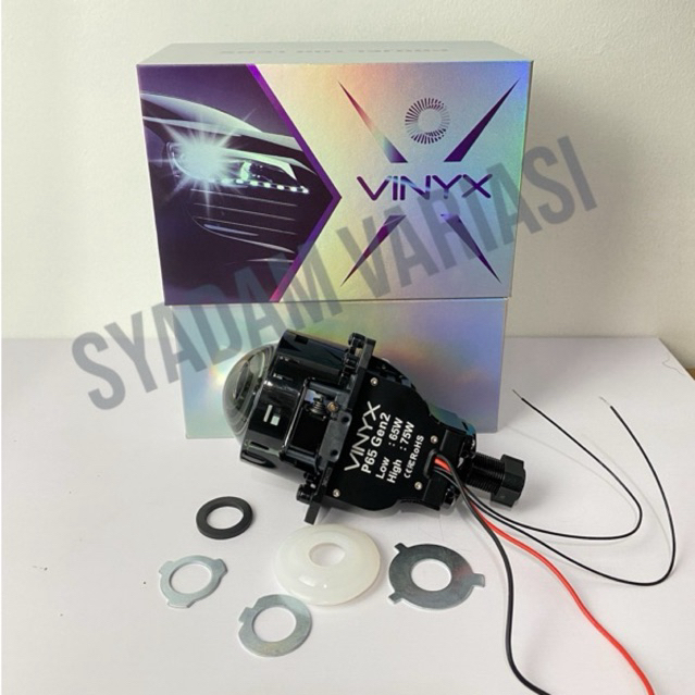 Vinyx P65 GEN 2 3 INCI BILED LAMP 65/75 WATT PURPEL FLAT CUTTOFF LENS ...