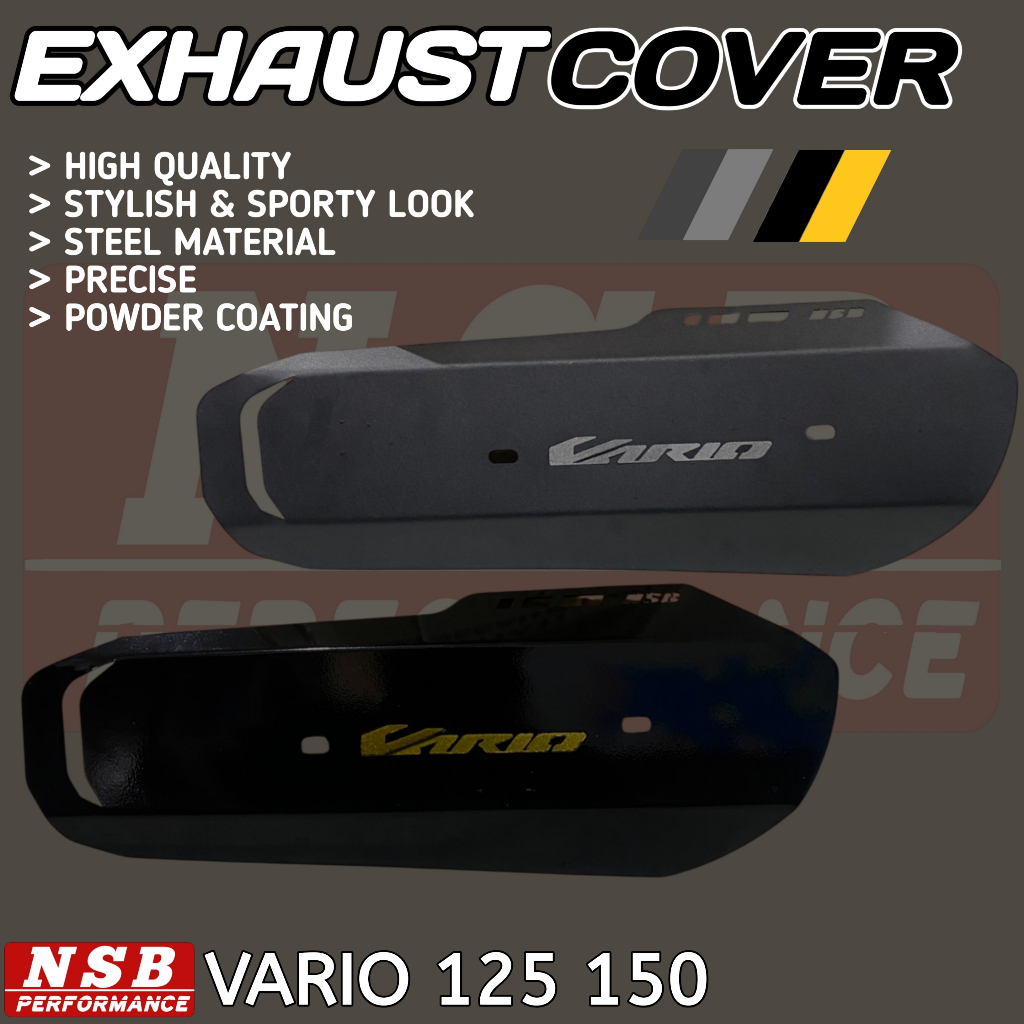 Shield EXHAUST COVER VARIO125 VARIO150 VARIO160 VARIO 2018 - 2022 ALL ...