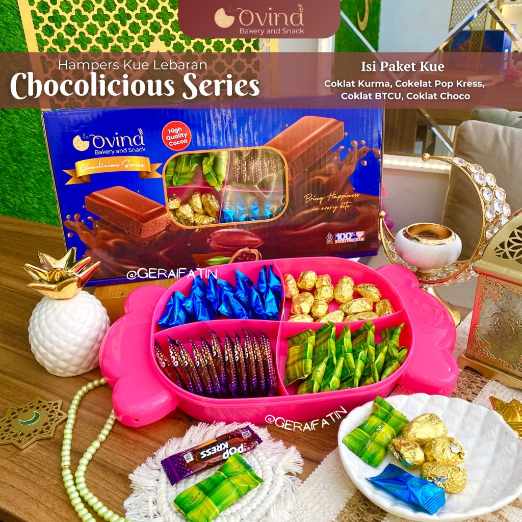 Eid 2025 PARCEL EID CAKE OVINA PACKAGE CHOCOLICIOUS SERIES | Shopee Malaysia