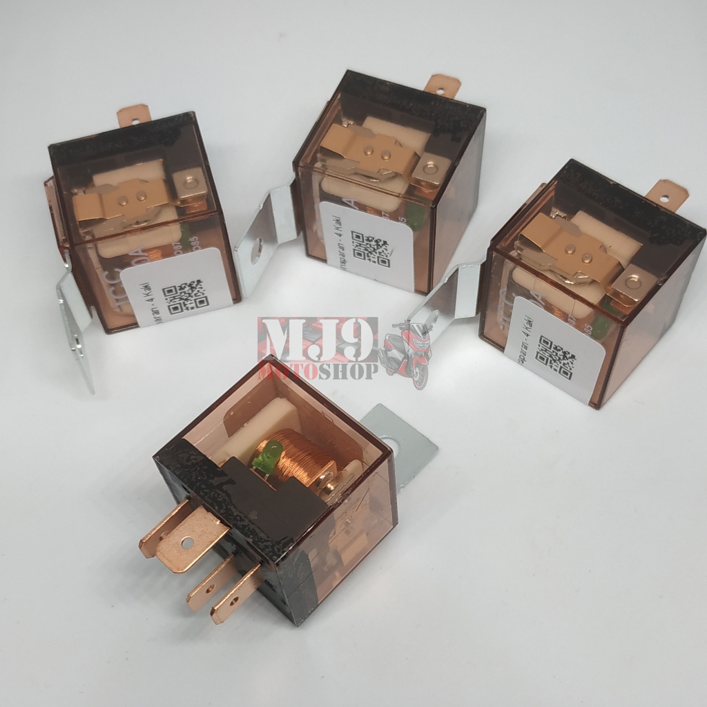 4 foot RELAY | Automotive RELAY | 4 PIN TRANSPARENT RELAY | Shopee Malaysia