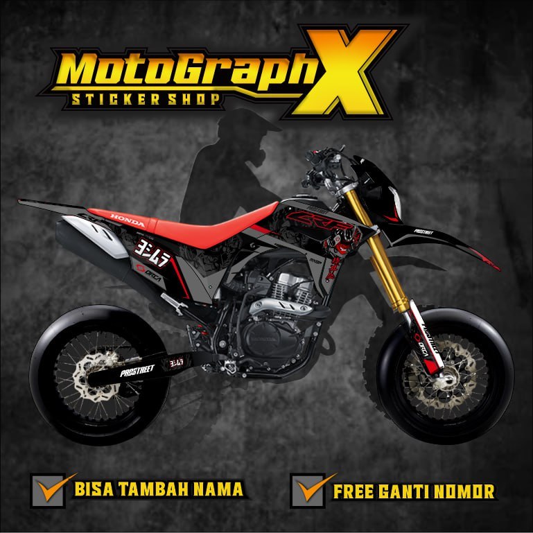 Crf 150 L Full Body Premium Motorcycle Sticker Free Custom CRF 36A ...