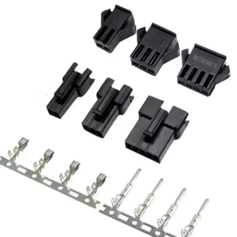 Socket JST SM SOCKET JST SM 2.54MM WIRE CONNECTOR PLUG SET HOME HOUSING MALE FEMALE MALE FEMALE ...